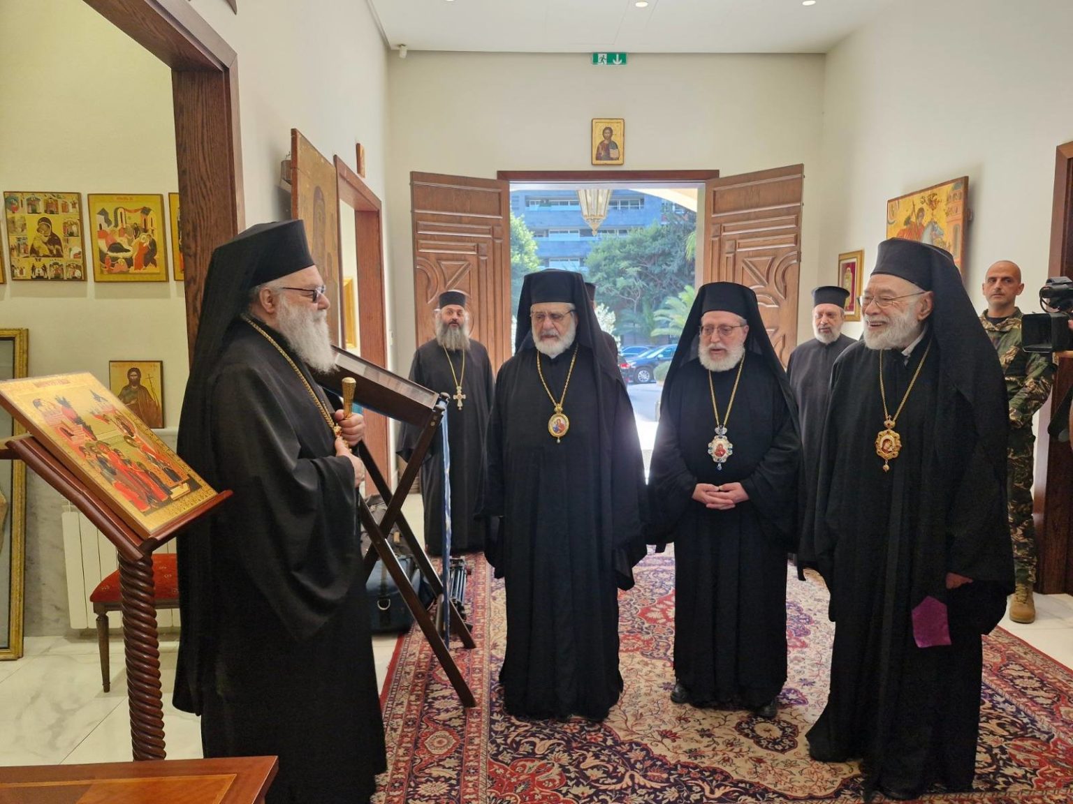 Συνάντηση Πατριάρχη Αντιοχείας με Μητροπολίτες του Λιβάνου στη Βηρυτό ...