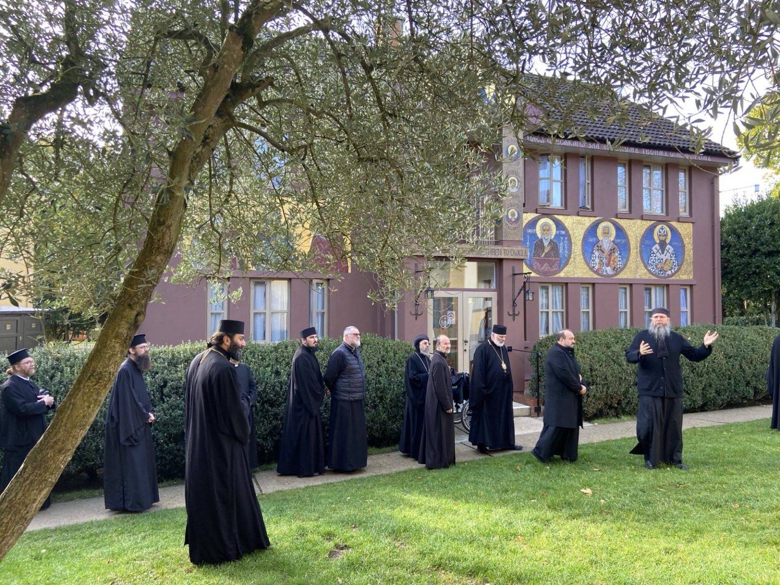 Eastern Christian bishops and clergy meet at the Monastery of Saint ...