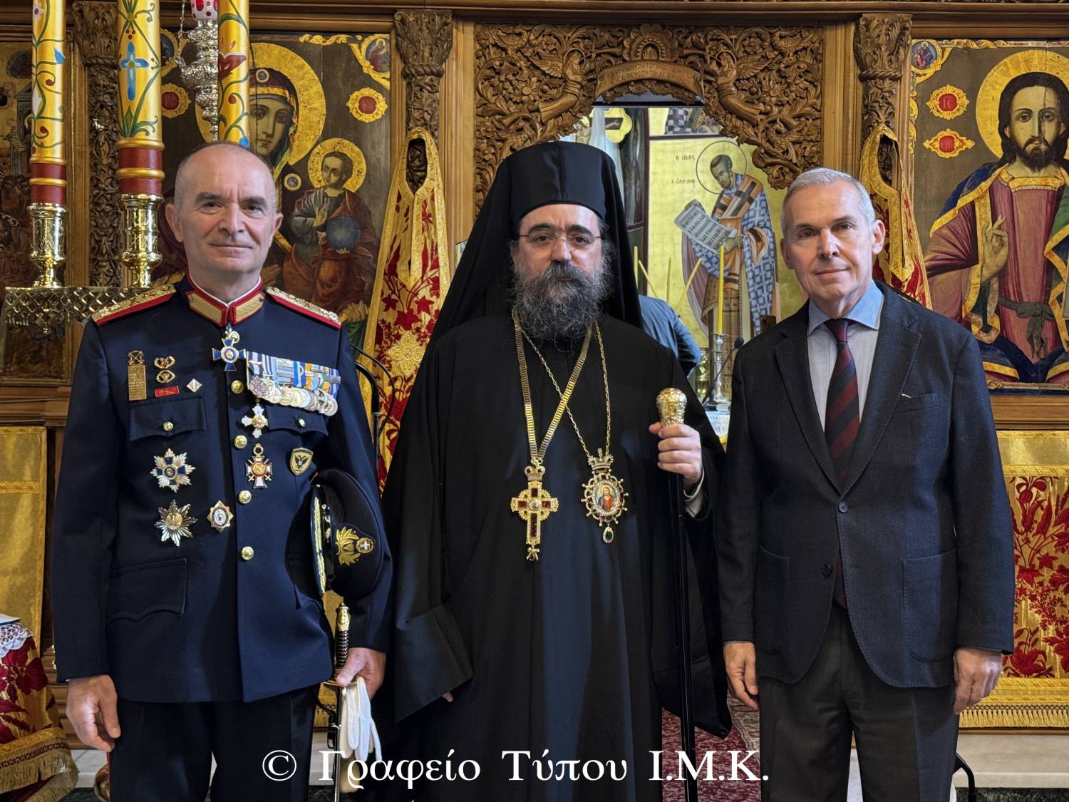 Επιστολή Αρχηγού ΓΕΣ στον Μητροπολίτη Καλλίνικο για τη διπλή εορτή της ...