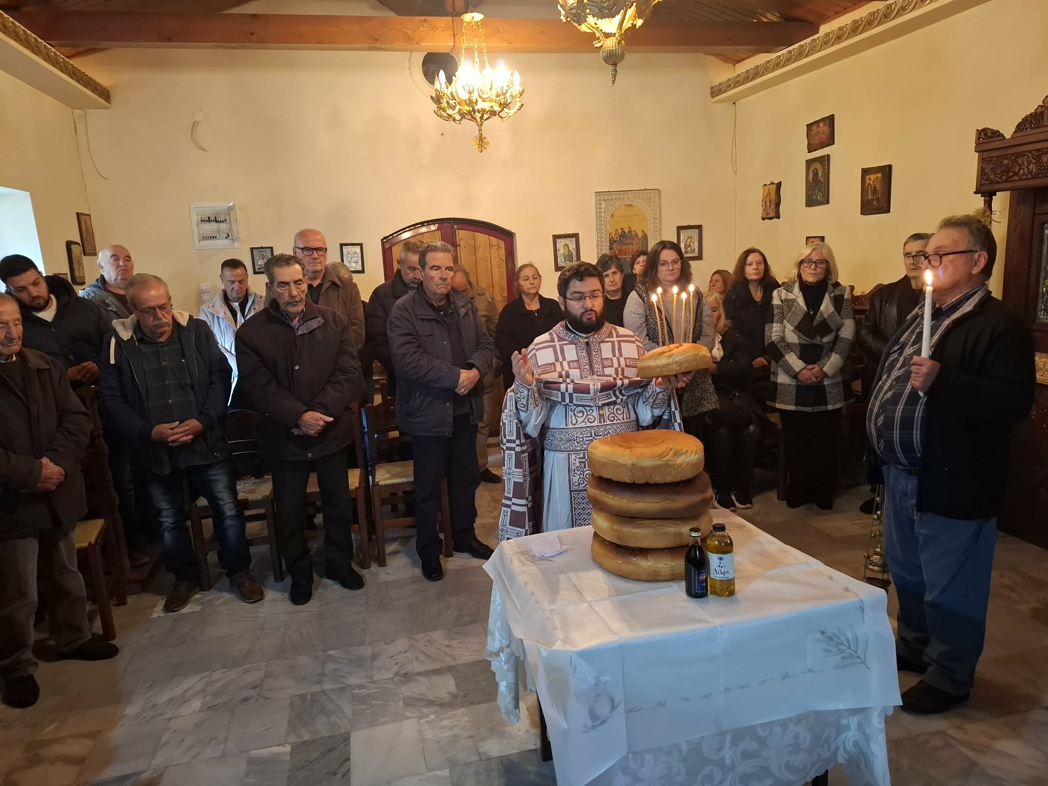 Η εορτή της Συλλήψεως της Αγίας Άννης στον Γέροντα Ερέτριας - Ορθοδοξία ...