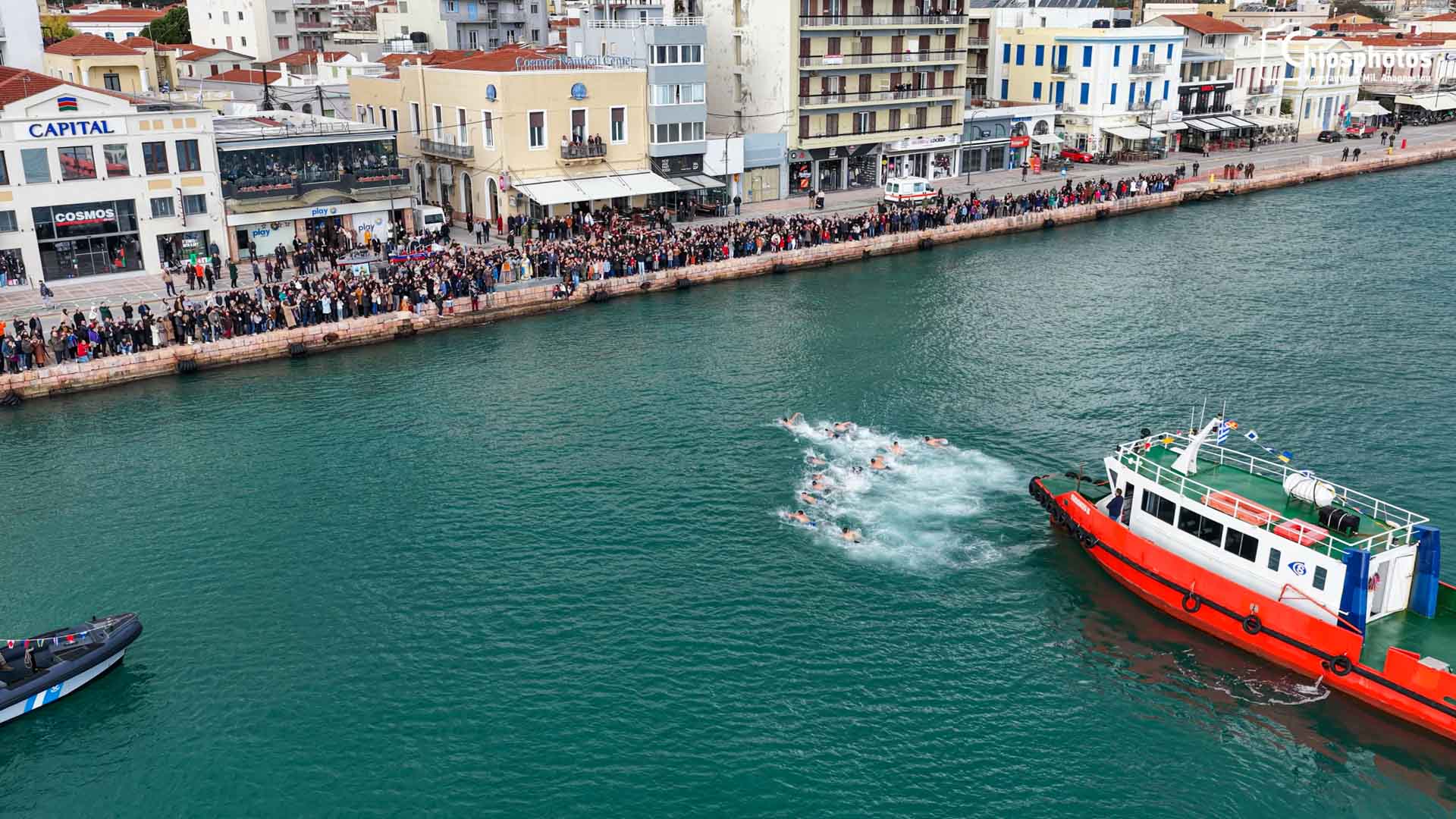 Θεοφάνεια 2026 στο λιμάνι της Χίου (ΒΙΝΤΕΟ & ΦΩΤΟ) - Ορθοδοξία News Agency