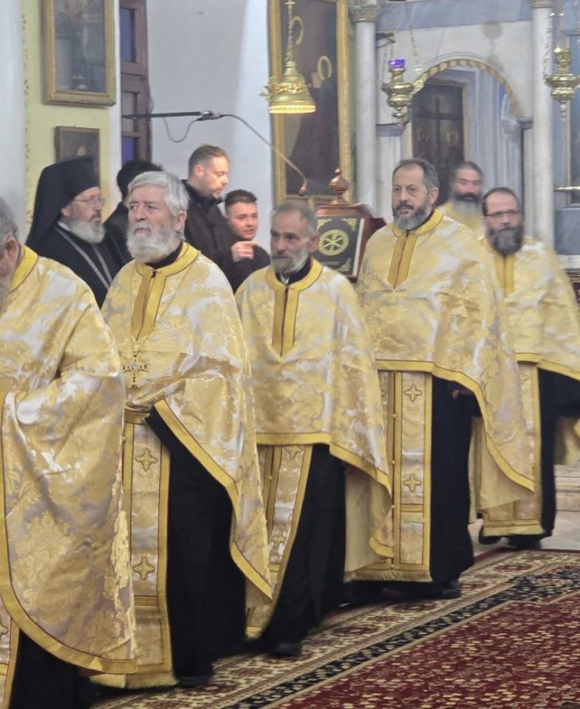 Κοπή Βασιλόπιτας και Θεία Λειτουργία του Μεγάλου Βασιλείου στην Ι.Μ ...