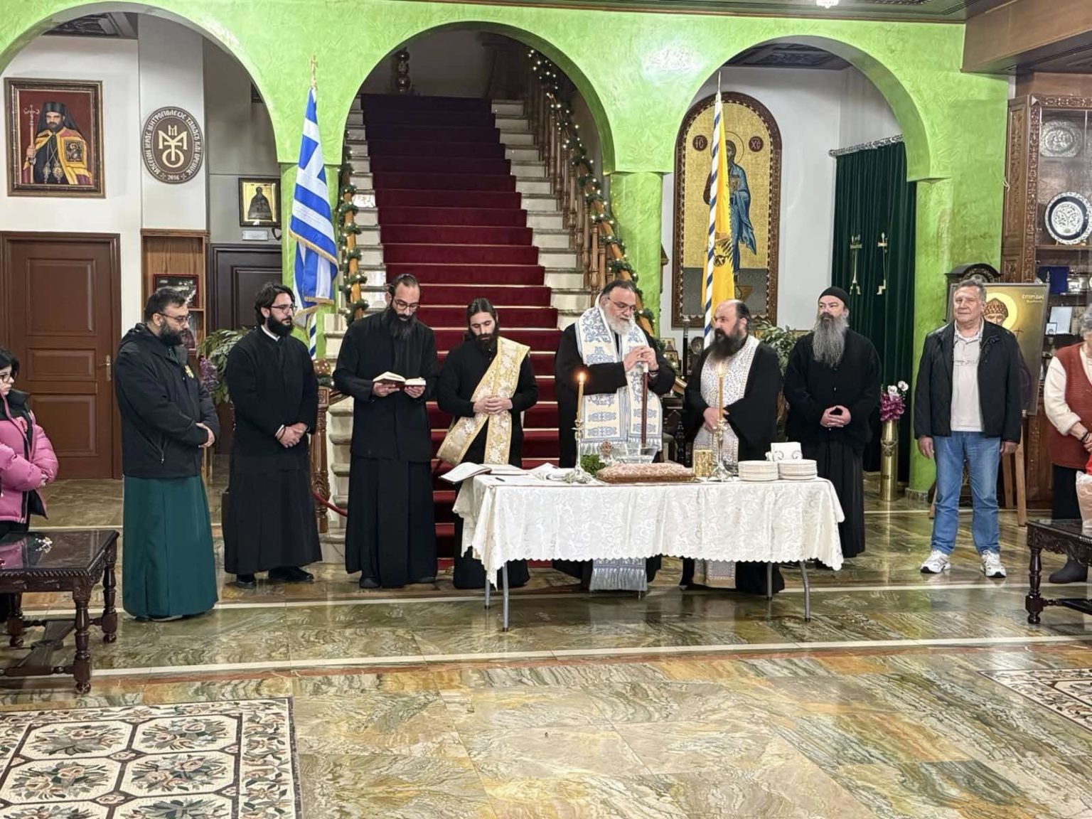 Κοπή Βασιλόπιτας στην ΕΛΔΥΚ και στην Ιερά Μητρόπολη Ταμασού - Ορθοδοξία ...