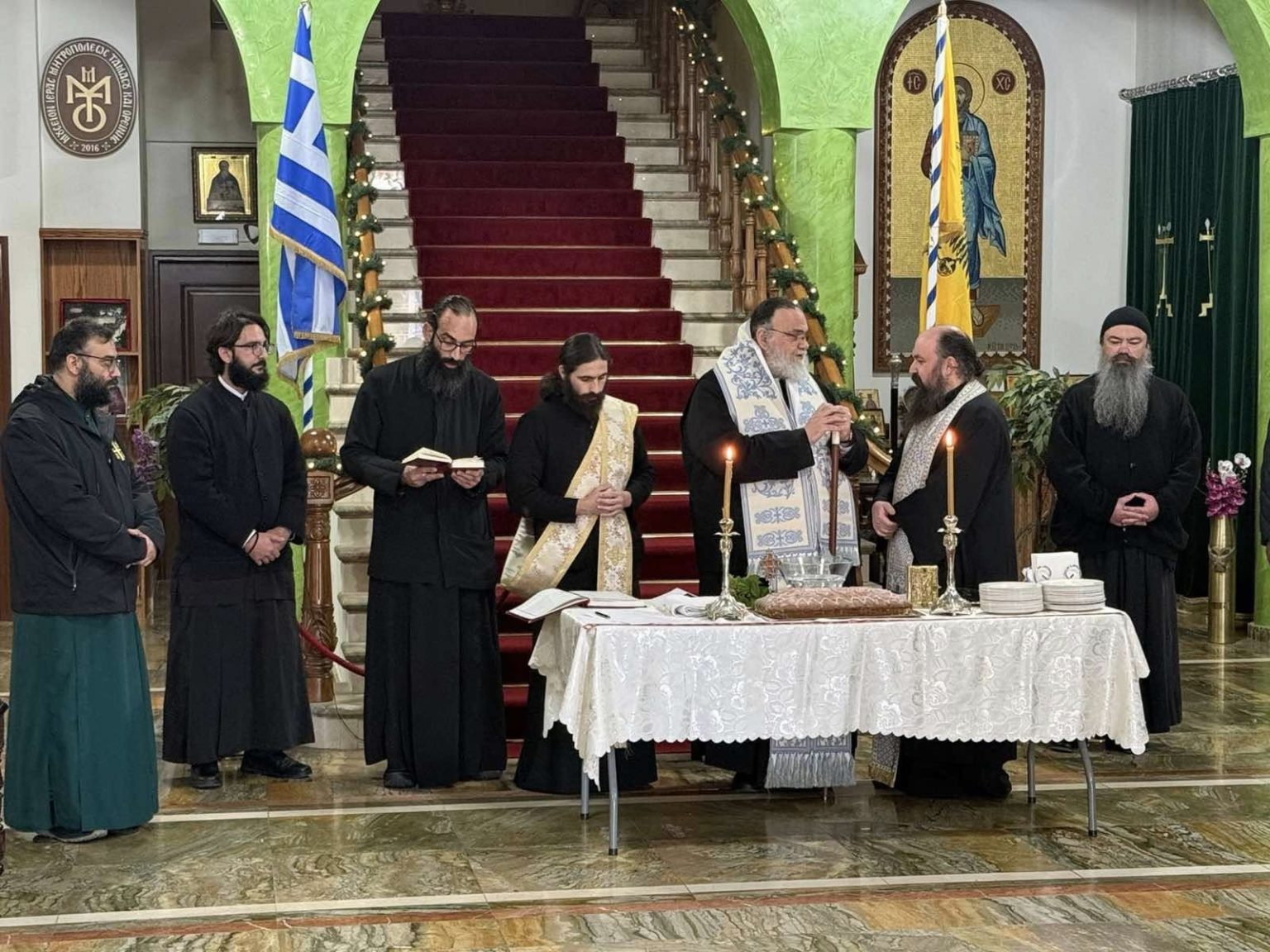 Κοπή Βασιλόπιτας στην ΕΛΔΥΚ και στην Ιερά Μητρόπολη Ταμασού - Ορθοδοξία ...