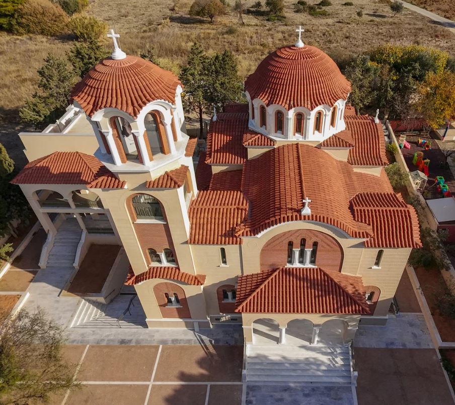 Θυρανοίξια για τον μεγαλύτερο ναό στην Αττική αφιερωμένο στον Όσιο ...